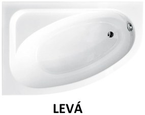 Hopa CORNEA 150 cm VANCOR150L+OLVPINOZ vana vč. nožiček levá