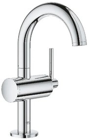 Grohe Atrio - Umyvadlová baterie s výpustí a otočným výtokem, velikost M, chrom 32043003