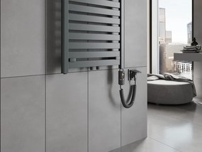 Mexen Uran, elektrické topné těleso 1800x600 mm + topná tyč 900 W, antracitová, W105-1800-600-2900-66