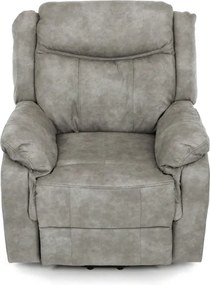 Polohovací křeslo šedé, elektrické TV-Q8668 GREY3