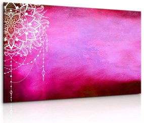 Obraz mandala snů Pink Velikost (šířka x výška): 150x100 cm