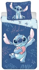 Jerry Fabrics Povlečení Lilo a Stitch Aloha 140x200, 70x90 cm