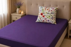 Bellatex Jersey LUX Modrá 120x200 cm