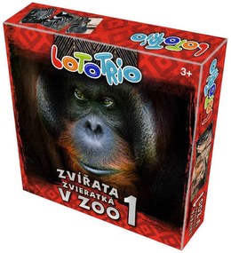 EFKO HRA Lototrio Zvířata v ZOO 1 dětské vzdělávací hry ef8860