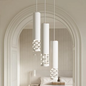 Sollux Lighting Závěsné svítidlo LIRO 3P bílé
