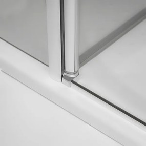 Roth Tower Line sprchové dveře dvoukřídlé 150 x 201,2 cm 721-1500000-01-02 stříbro / transparent