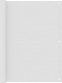 vidaXL Balkónová zástěna 120 x 500 cm HDPE [310846] Barva: Bílá