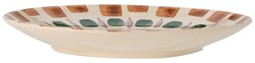Zeleno-hnědý talíř z kameniny ø 27 cm Shama – Bloomingville