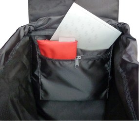 Rolser I-Max Chiara 2 nákupní taška na kolečkách,černo-oranžová