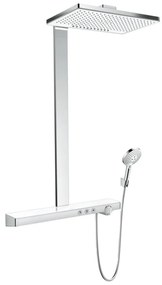 Hansgrohe Rainmaker Select - Showerpipe 460 2jet s termostatem, bílá / chrom 27109400