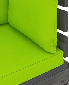 vidaXL 6dílná zahradní sedací souprava z palet + podušky borové dřevo [3061910] Barva: Béžová