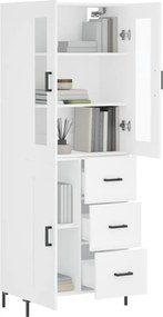 Skříň highboard bílá 69,5 x 34 x 180 cm kompozitní dřevo 3198657