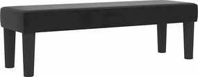 Postel s boxspringem s čelo Černá 190 x 120 cm samet 3344566