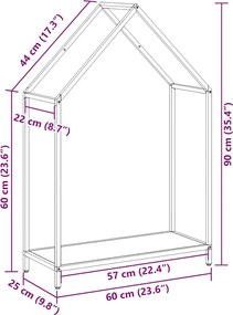 vidaXL Stojan na palivové dřevo Ocel válcovaná za studena [864310] Barva: Olivově zelená