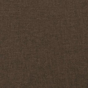 Box spring postel s matrací tmavě hnědá 120x190 cm textil 3269961