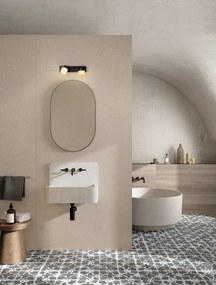 LED černé nástěnné svítidlo Teko 11W