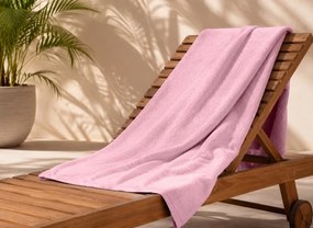 Bellatex Froté plážové osušky 100x150 cm růžová