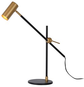 Lucide 30672/01/30 stolní lampa Philine, černá, GU10, 50cm