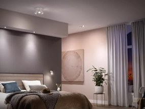 SADA 2x LED Stm. žárovka Philips Hue WHITE AMB. GU10/4,2W/230V + dimmer switch