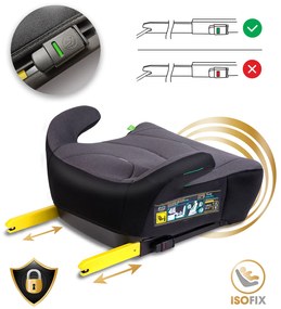 Autosedačka Isofix pro děti 22 - 36 kg Louis Nukido 710201 bezpečná a pohodlná sedačka