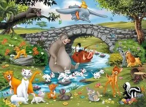 Ravensburger Disney: Zvířecí přátelé: Rodina / 100 dílků  / od 6 let