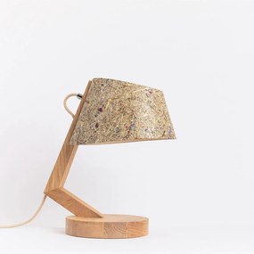 ALMUT 1411 stolní lampa oblá Ø23cm alpská louka