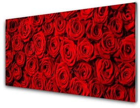 akrylový obraz Růže 125x50 cm