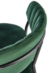 HALMAR K426 židle tmavě zelená