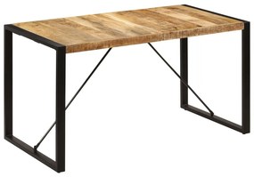 Jídelní stůl 140 x 70 x 75 cm masivní mangovníkové dřevo 247420