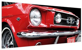 Detailní obraz auta (100x40 cm)