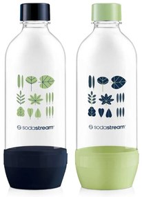 SodaStream - Láhev 1 l, 2 ks, modrá/zelená 42007122
