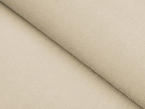 Biante Běhoun na stůl/imitace broušené kůže Alcantara ALC-007 Krémově béžový 35x160 cm