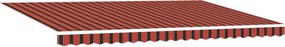 Rám markýzy Oranžová a Černá 500 × 300 cm 3331236