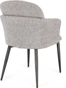 BIZZOTTO Jídelní židle ERCILLA šedá 0731387