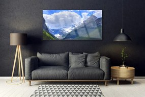 Plexisklo-obraz Krajina Hory 120x60 cm