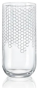 Crystalex Sklenice Honeycomb 440 ml, 6 ks