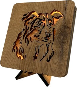 Li-Go "Kolie" lampa 19x19 cm provedení povrchu: jedle