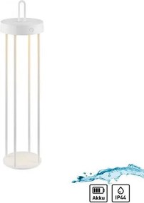 LD 19301-16 ANSELM LED stolní lampa na baterie bílá 50cm dotykový stmívač IP44 zahradní svítidlo 2700K - JUST LIGHT