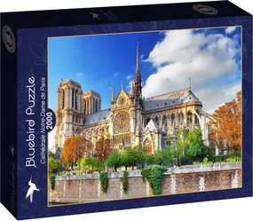 BLUEBIRD Puzzle Katedrála Notre-Dame v Paříži / 2000 dílků / od 14 let