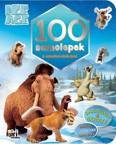 JIRI MODELS 100 samolepek s omalovánkami Doba ledová 3