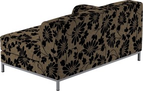 Potah na pohovku IKEA , levé provedení Kramfors 2-místná barva béžová látka pletený vzor, vzorované