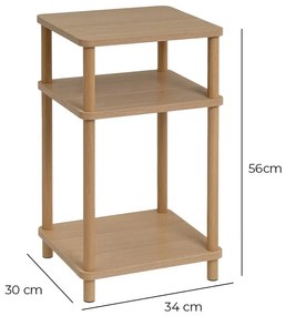 Odkládací stolek 30x34 cm Gaia – Casa Selección