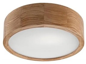 Stropní svítidlo OAK 1xE27/60W/230V dub pr. 27,5 cm
