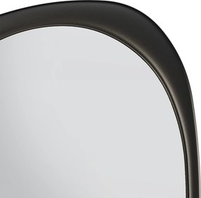 Nástěnné zrcadlo Sogno 165 cm z masivu černé