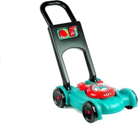 LEAN Toys Zahradnická souprava s sekačkou a helmou pro děti