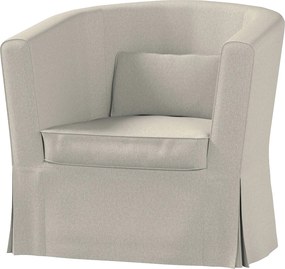 Potah na křeslo IKEA Ektorp Tullsta barva béžová látka pletený vzor
