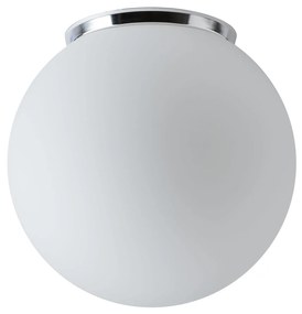 Osmont 61228 Styx 2, kulaté svítidlo z triplexového skla s chromovou základnou, 9W LED 3000K, prům. 25cm, IP65