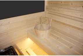 RAKOUSKÝ produkt - Venkovní sauna HANKO pro 6 osob 210 x 180 x 210cm ( F60180 )