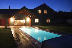 Přelivový bazén QBIG BENEFIT 3 x 6 x 1,5 m - Šedý