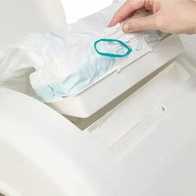 TRIXIE Toaleta SMART samočisticí bílá / Aplikace v mobilu / 6 l sběrná